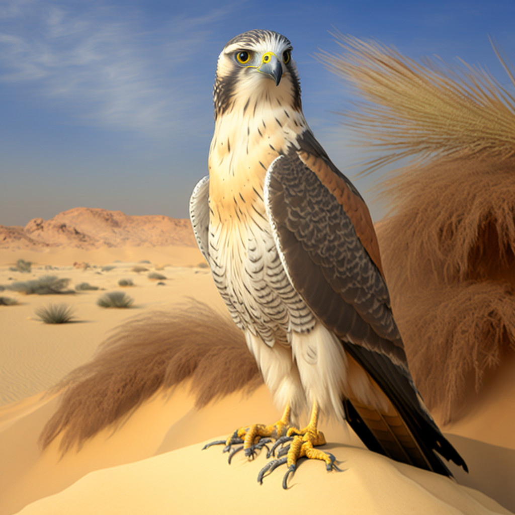 The World Of Falcon, Proud, Mighty, Lord Of Birds!