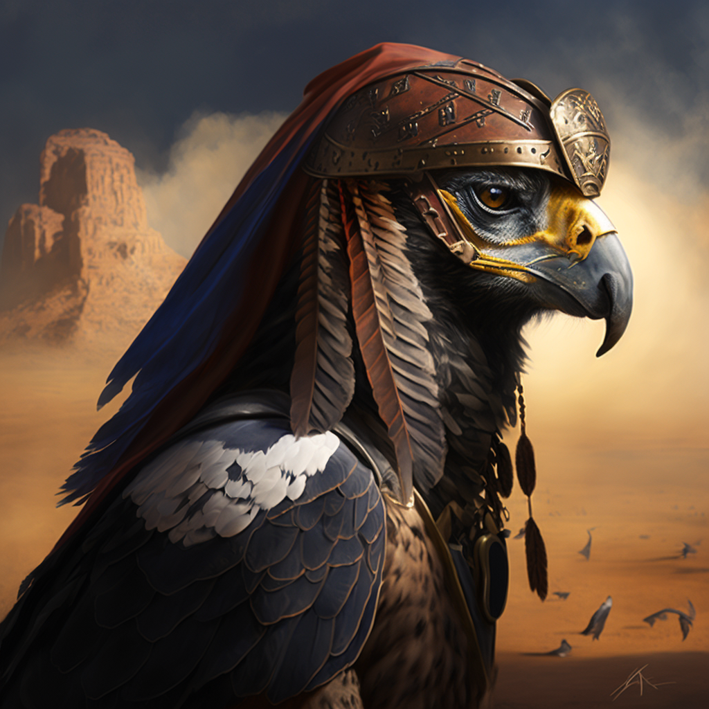 The Life of a Falcon in Arabic Culture