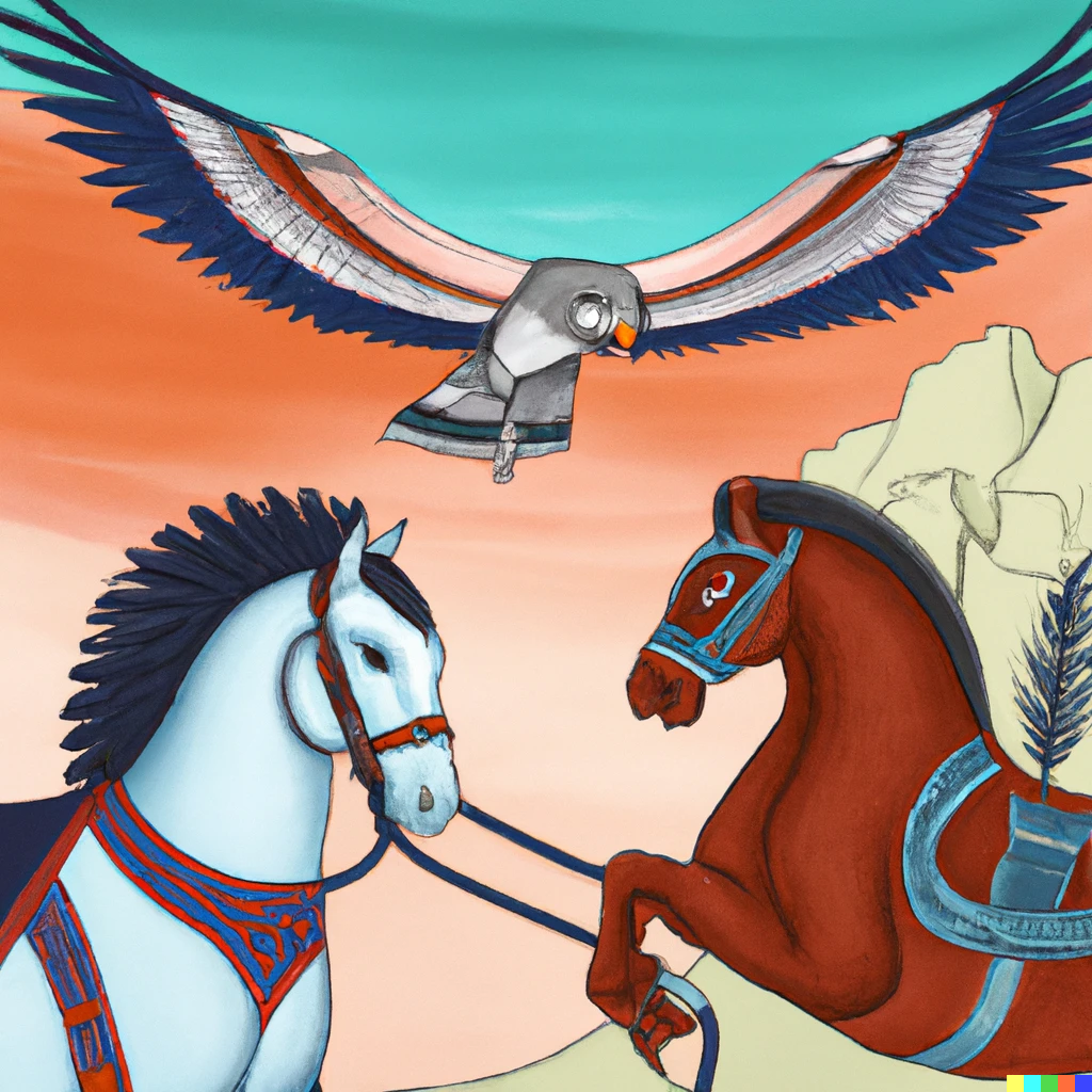 The Falcon and the Horse: A Story of Friendship and Partnership in ...