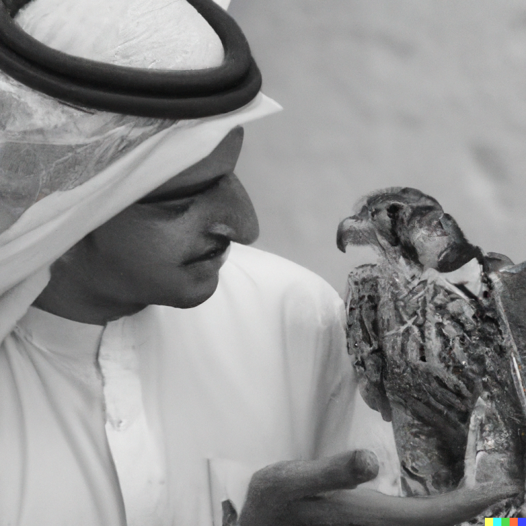 The art of falconry and what we know about Qatar's national bird/فن صيد ...